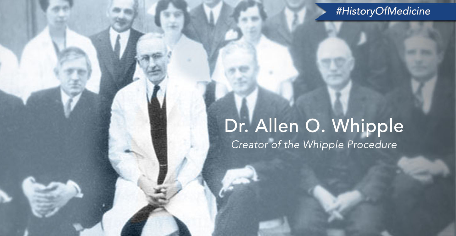 História da cirurgia de Whipple - Cirurgia Geral e Oncologia Cirúrgica
